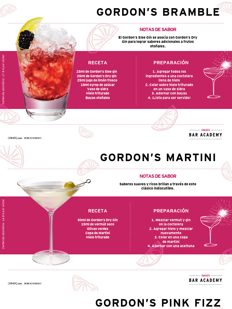 un_gin_con_un_lado_diferente__gordon´s_ | PDF | Martini (Cóctel) | Bebida