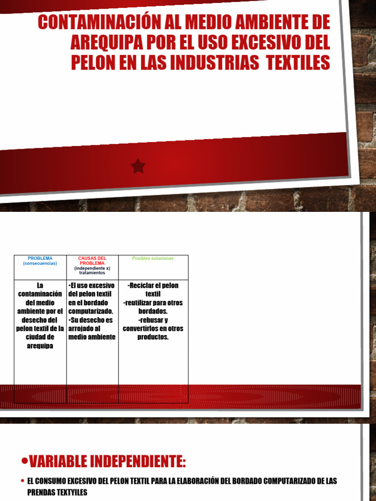 Contaminacion Al Medio Ambiente de Arequipa Por El | PDF | Hogar ...