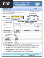 Napfa Standards (Secondary / Pre-U) - Females | PDF | Physical Exercise
