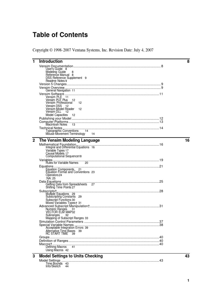 2 The Vensim Modeling Language (PDFDrive) | PDF | Window (Computing ...
