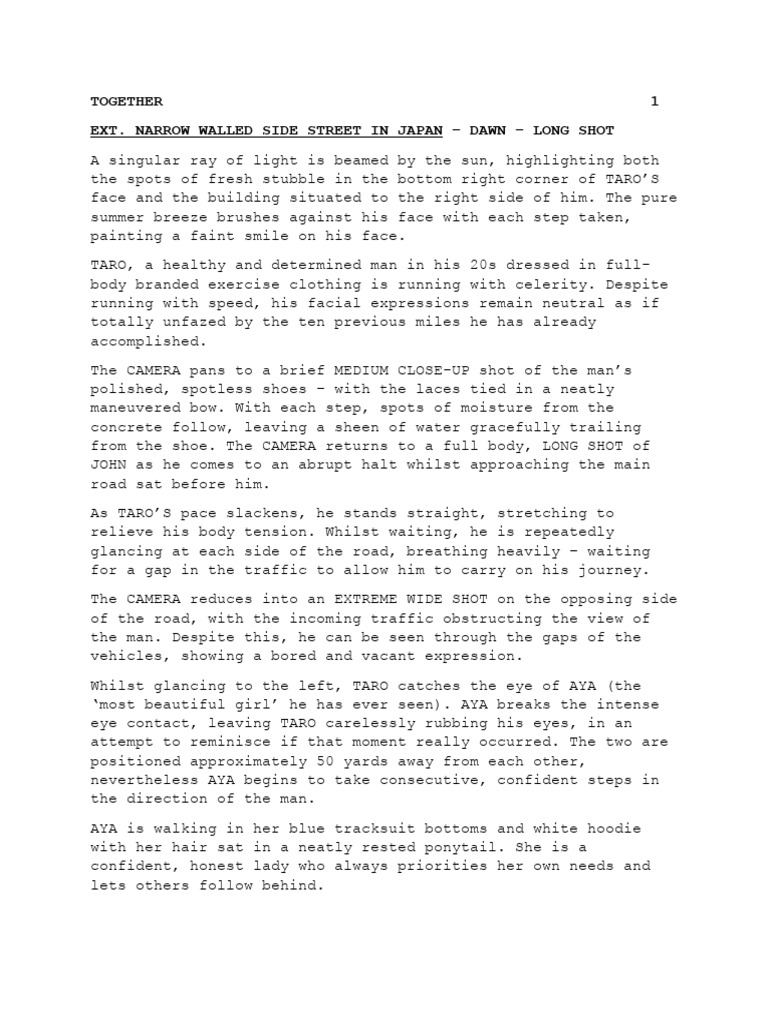 Together Script | PDF | Camera