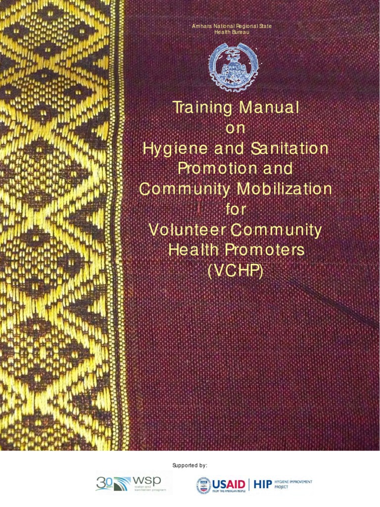 Training Manual On Hygiene and Sanitation Promotion and Community ...