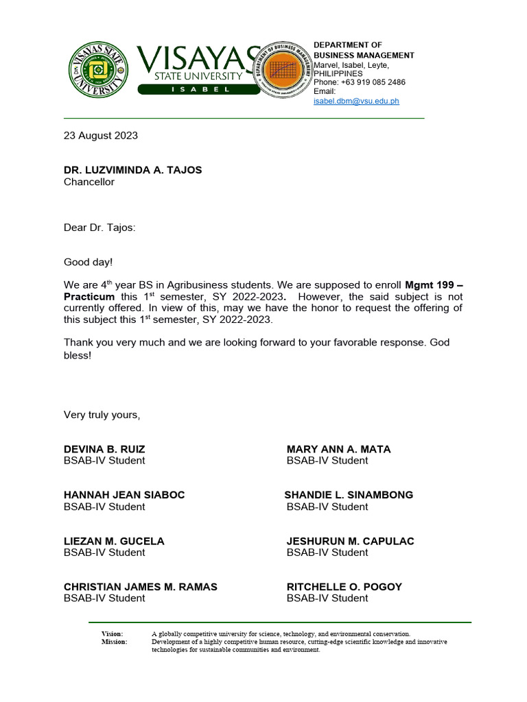 Req Letter 199 | PDF