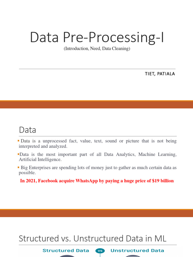 4 - Data Pre-Processing I | PDF | Outlier | Applied Mathematics