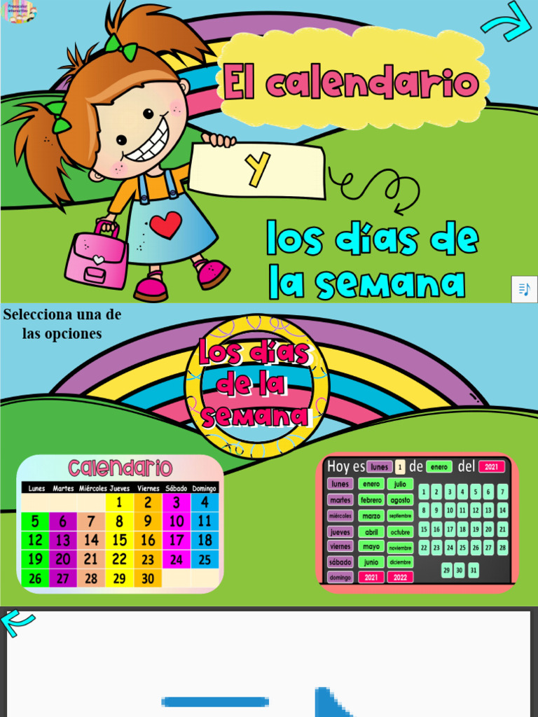 El Calendario y Los Días de La Semana | PDF