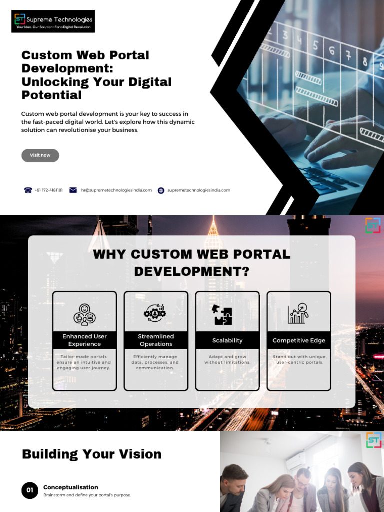 Custom Web Portal Development Unlocking Your Digital Potential | PDF ... Custom Web Portal Development Unlocking Your Digital Potential | PDF ...