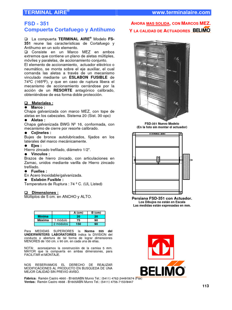 Persiana fsd-35 | PDF | Solenoide | Bienes manufacturados
