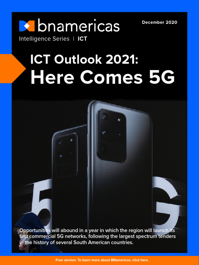 Sample Outlook Report BNamericas | PDF | Radio Spectrum | Telecommunications