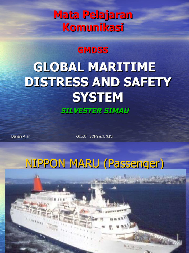 BAHAN AJAR GMDSS | PDF