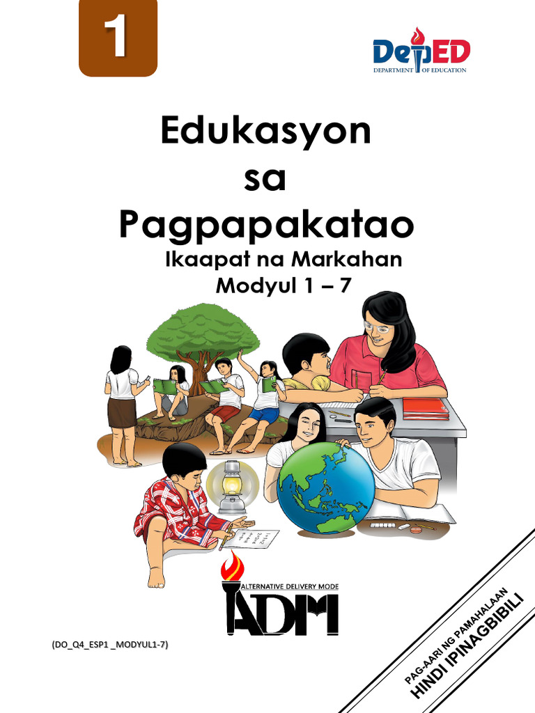 Adm Esp Grade 1 Fourth Quarter-1-Version-2-1 | PDF