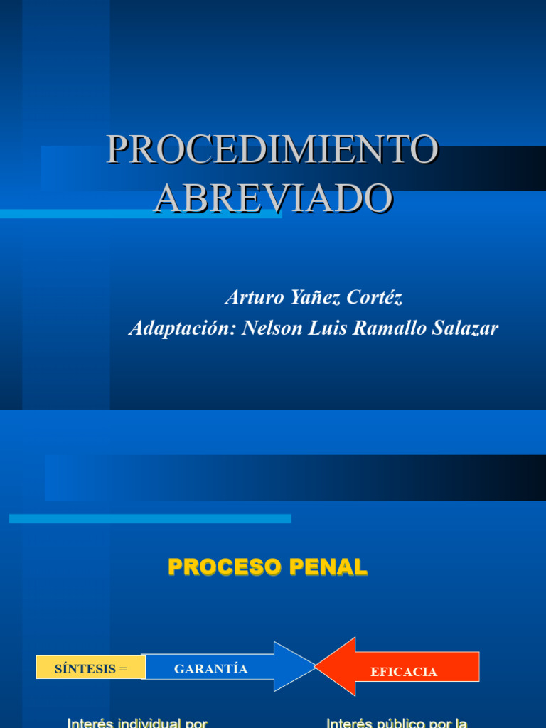 Procedimiento Abreviado | PDF | Sentencia (ley) | Fiscal