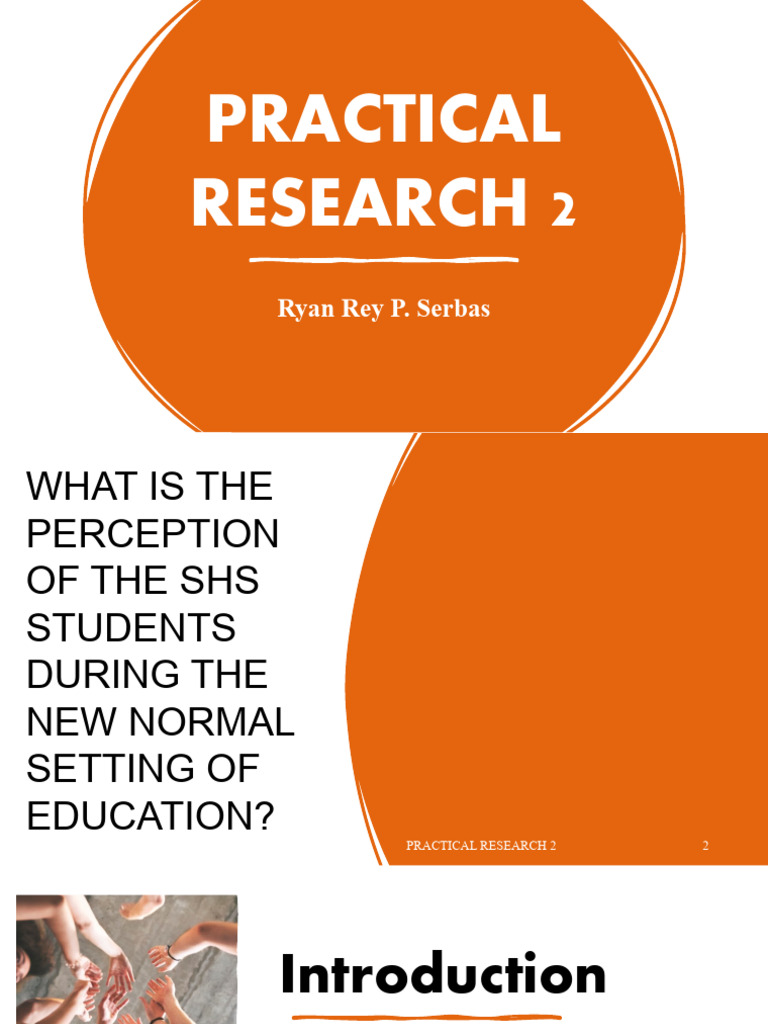 Practical Research 1 | PDF | Perception | Learning