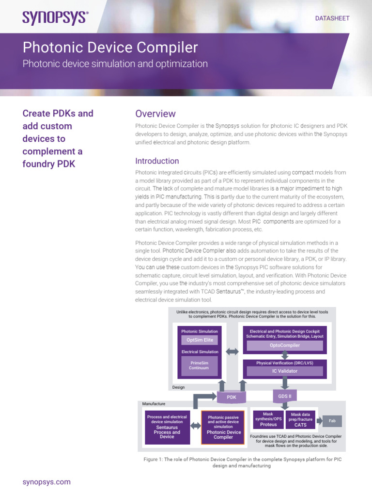 Photonic Device Compiler Ds | PDF | Computer Engineering | Electrical ...