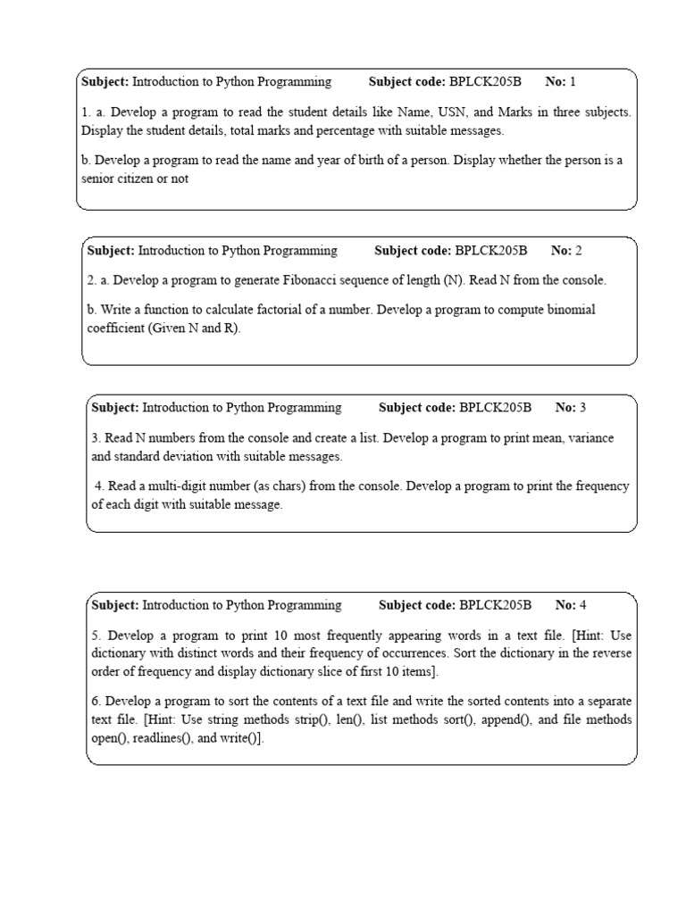 Phython Exam Questions | PDF | Directory (Computing) | Computer File