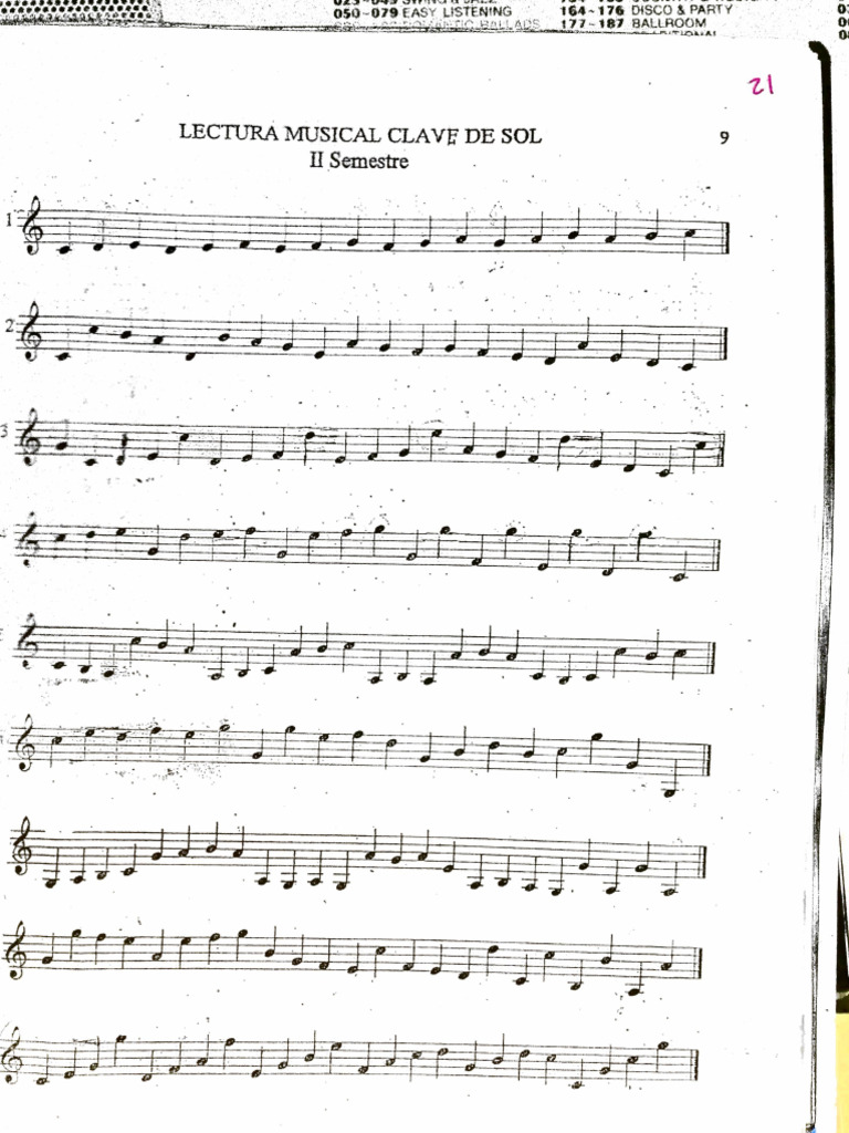 Claves Sol y Fa | PDF