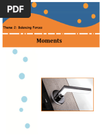 Understanding the Principle of Moments | PDF | Force | Lever