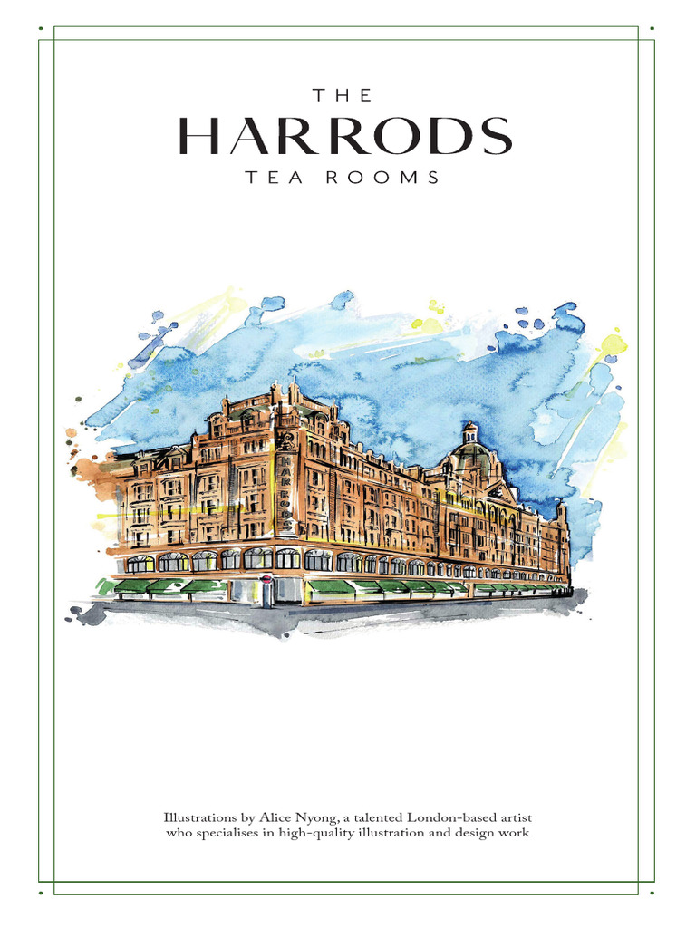 Harrods Tearoom Spring Festival Menu | PDF | Tea | Coffee