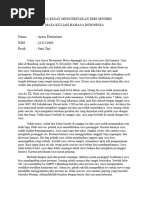 Essay Tentang Diri Sendiri | PDF