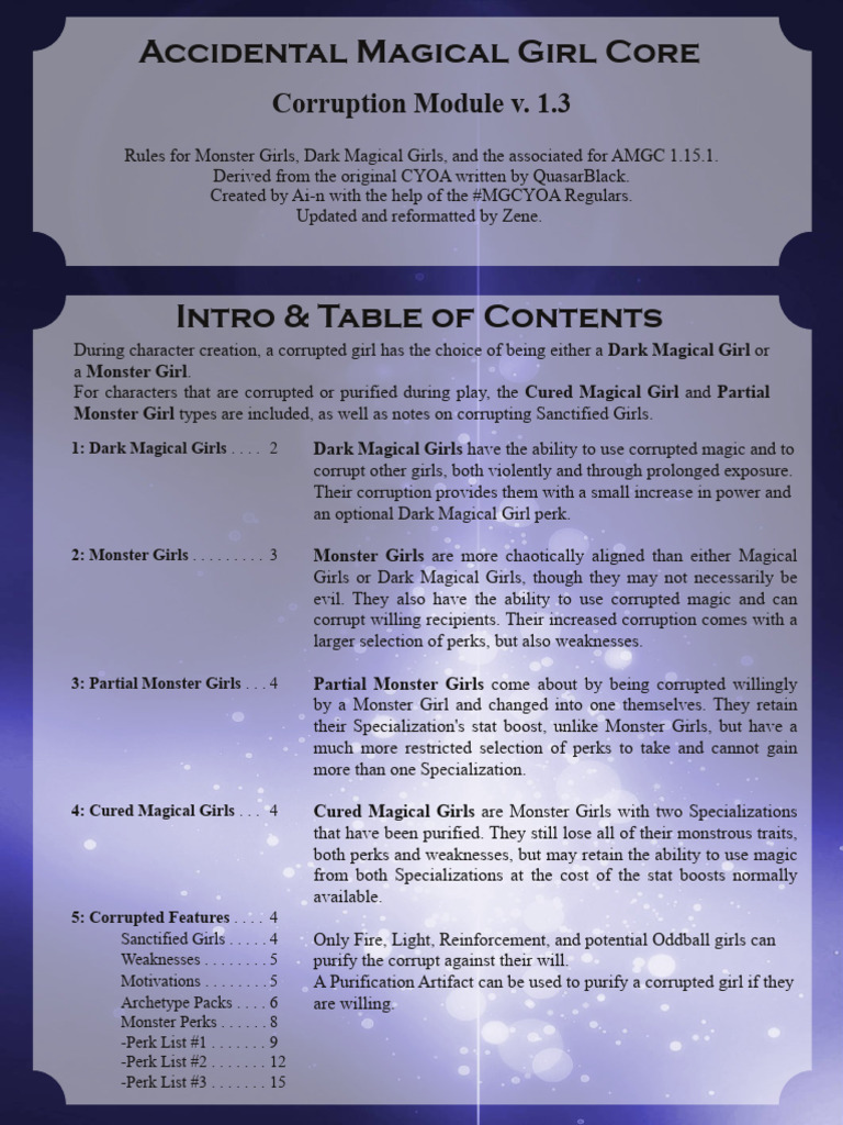 Corruption | PDF | Monsters
