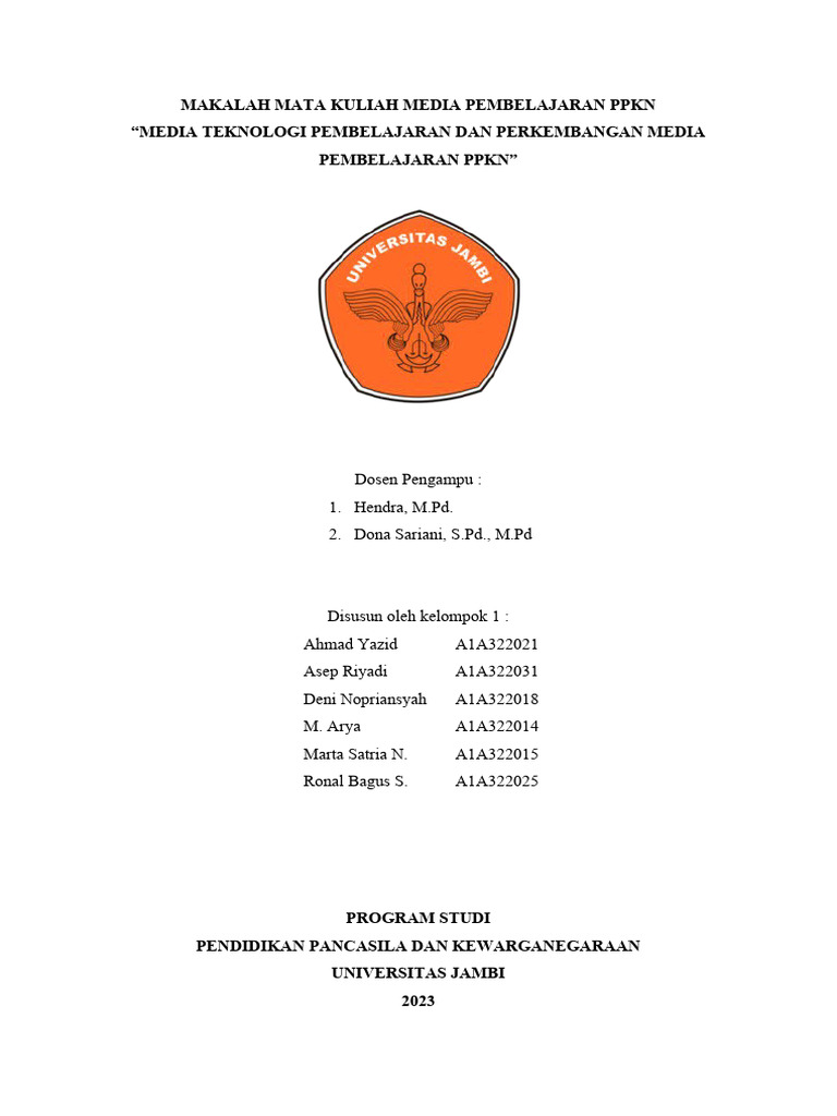 Media Pembelajaran PPKN | PDF