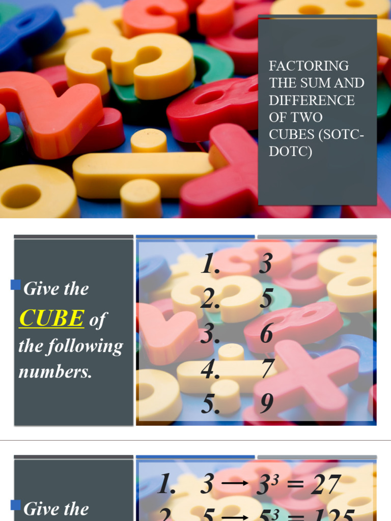 Sotc Dotc | PDF | Arithmetic | Mathematical Concepts