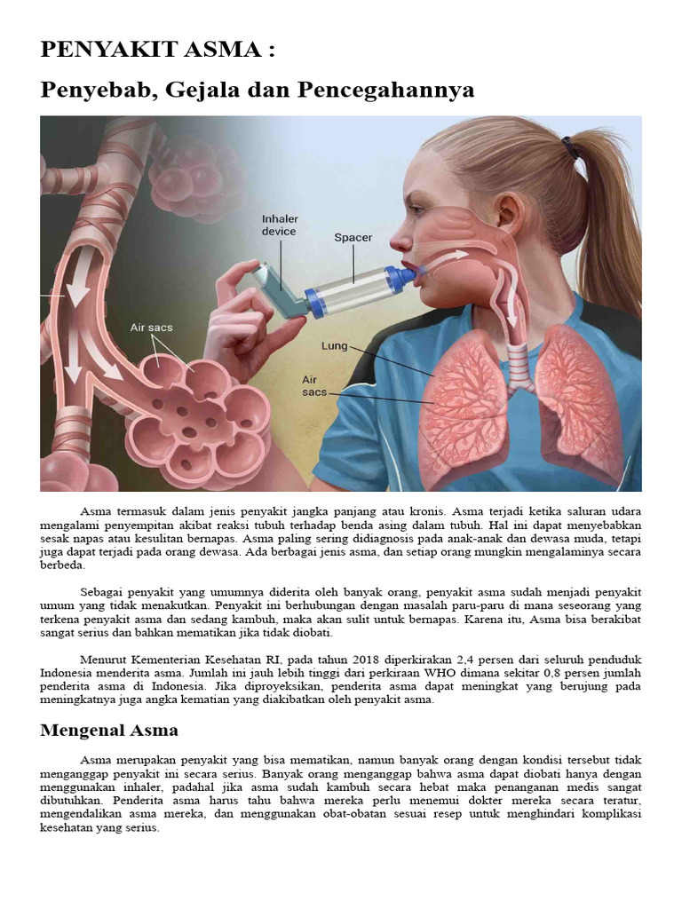 Penyakit Asma | PDF