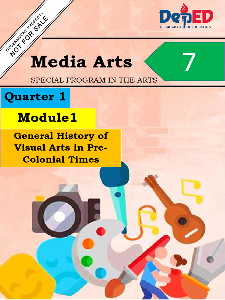 Spa Mediaarts Grade7 q1 Slmodule1 | PDF | Paintings | Learning