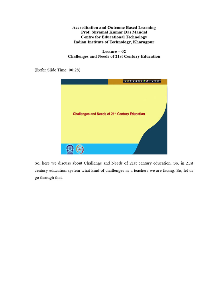 Lec 2 | Download Free PDF | Curriculum | Teachers Lec 2 | Download Free PDF | Curriculum | Teachers