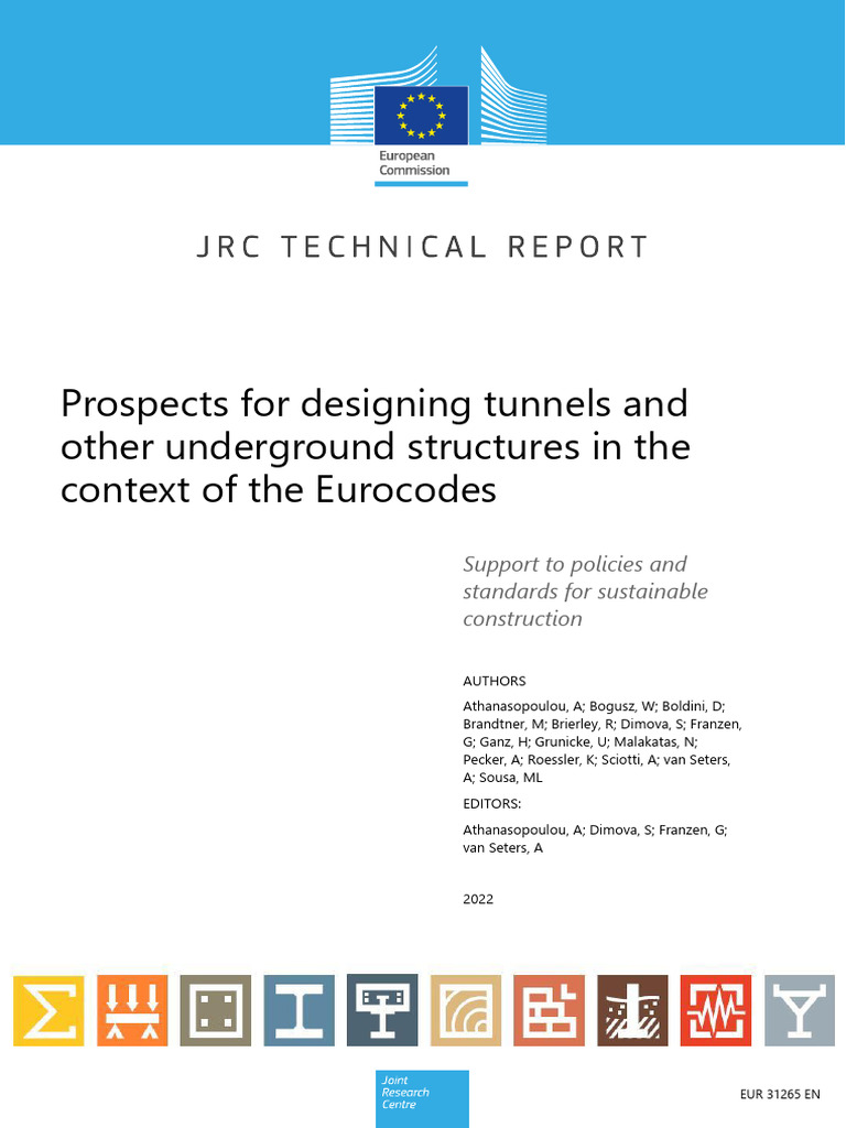 JRC Report - Tunnels Design and Eurocodes - 2022 - 11 - 02 (No Annex C ...