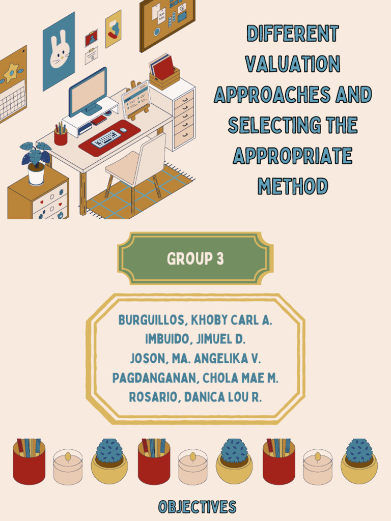 Different Valuation Approaches & Selecting Appropriate Method - Blk1 ...