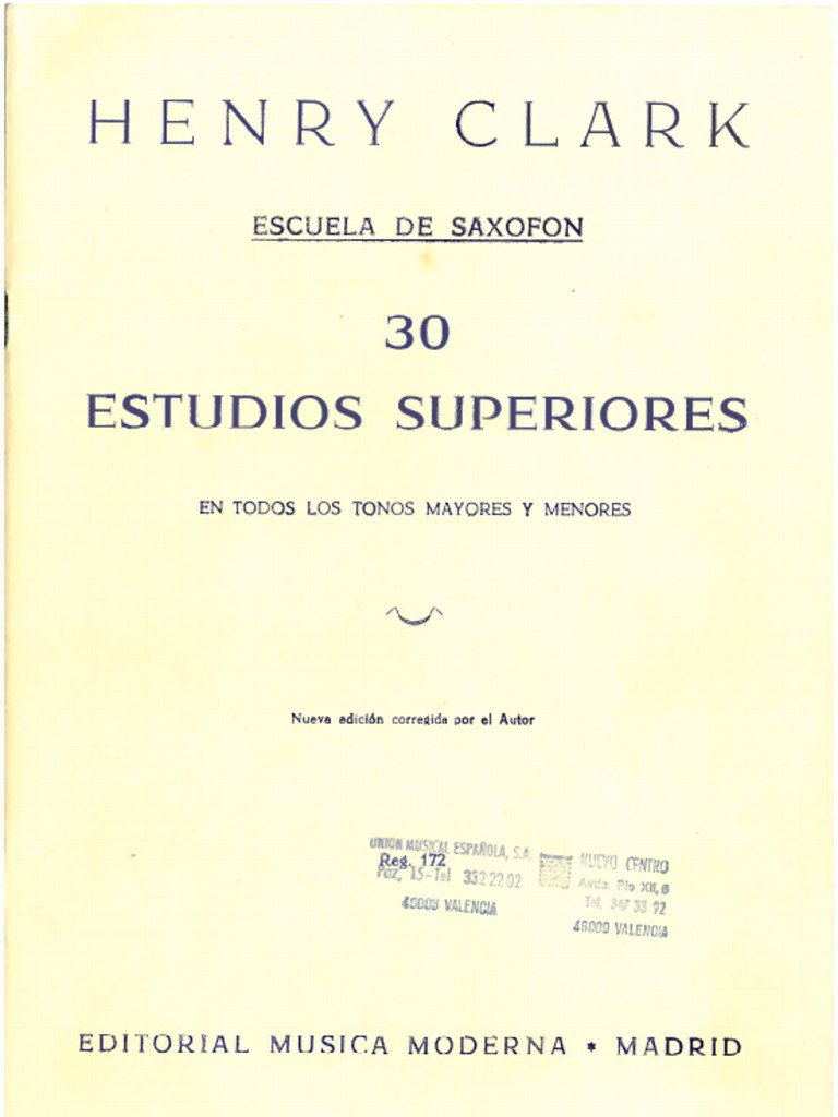 30 Estudios Sup Henry Clark | PDF
