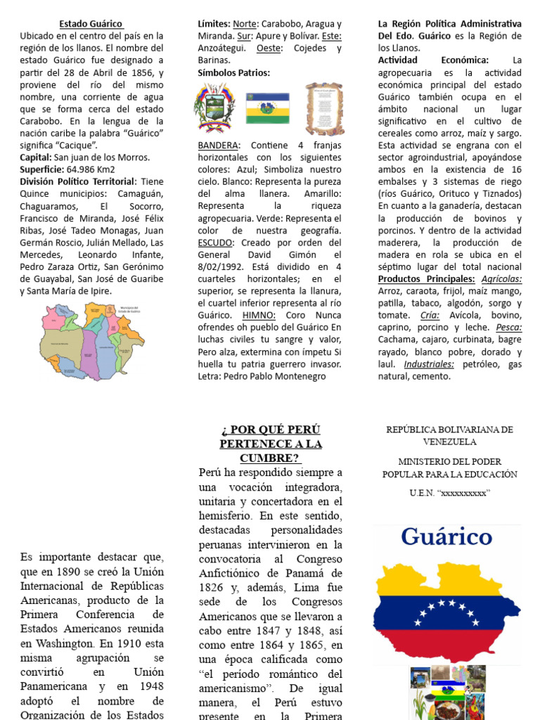 Guarico Triptico | PDF