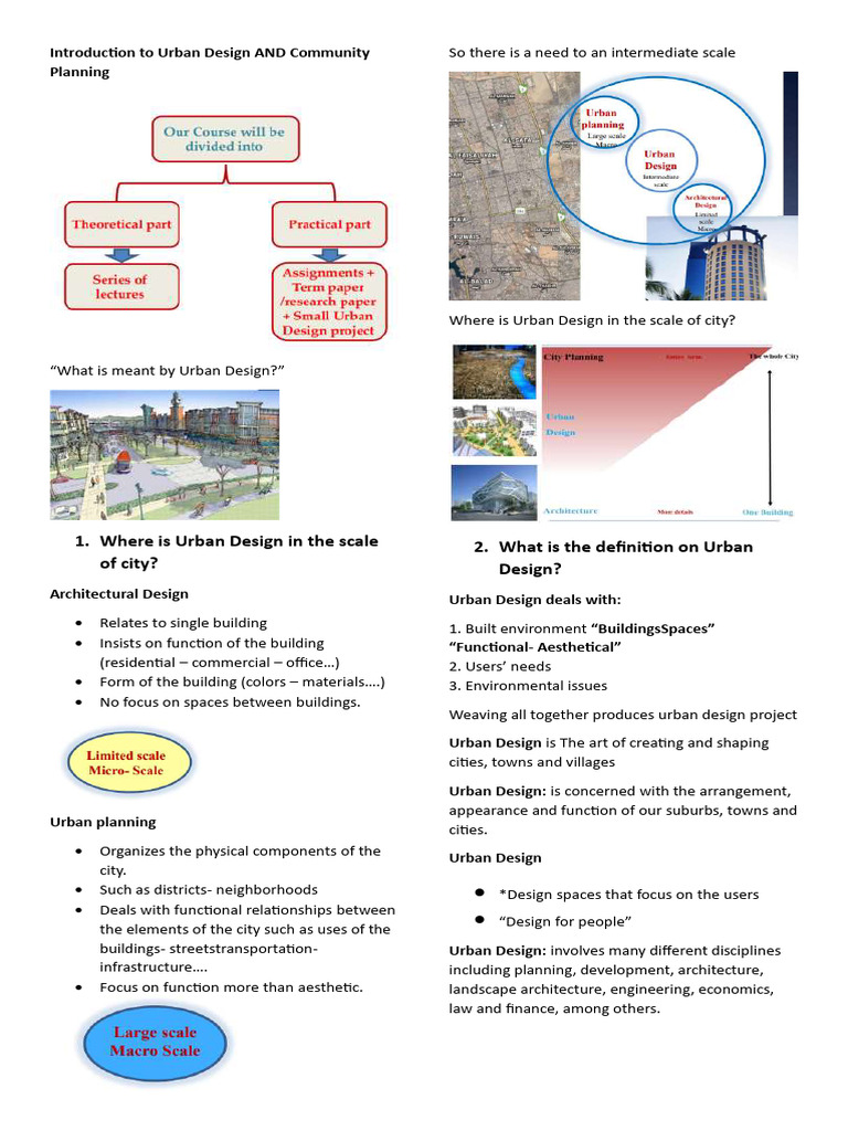 Urban Design | PDF | Urban Design | Infrastructure