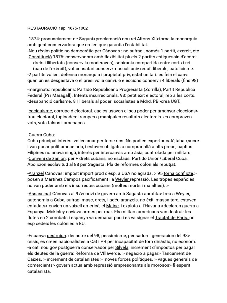 Resum Sele Esp | PDF