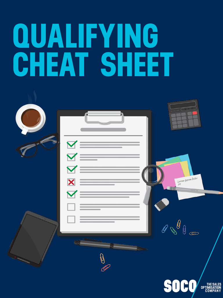 Qualifying Cheat Sheet (Editable) | PDF | Career & Growth