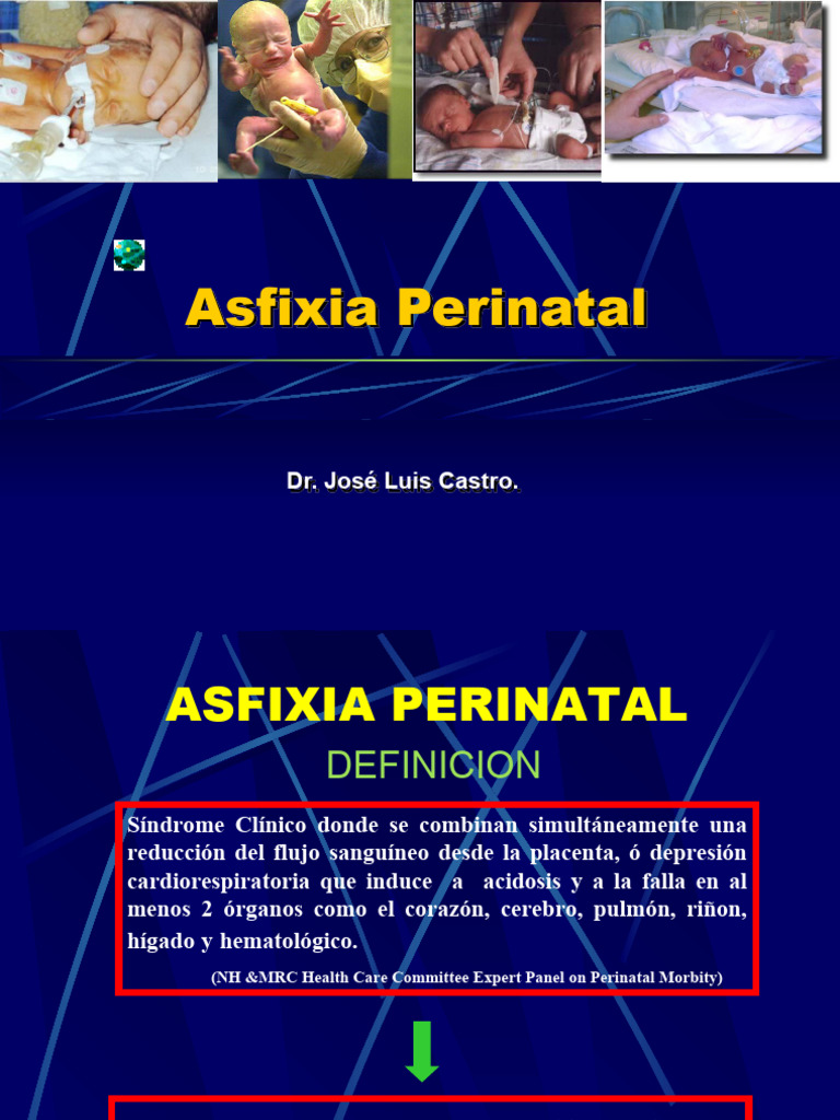 Asfixia Perinatal. | PDF | Isquemia | Inflamación