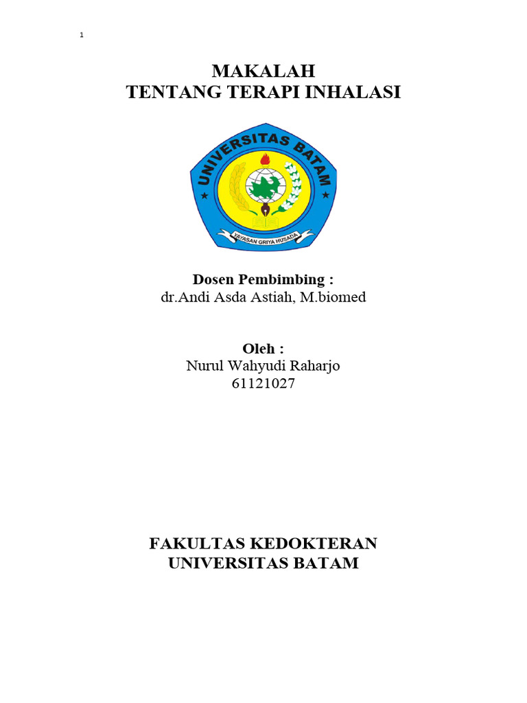 Panduan Terapi Inhalasi Efektif | PDF | Pengembangan Diri | Kesehatan ...