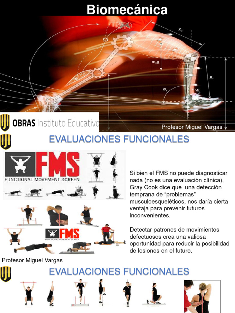 3 - FMS (Evaluaciones Funcionales) | PDF | Tobillo | Rodilla