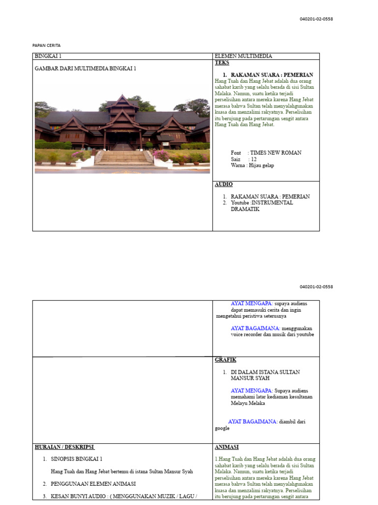 Pertarungan Epik Hang Tuah dan Hang Jebat | PDF