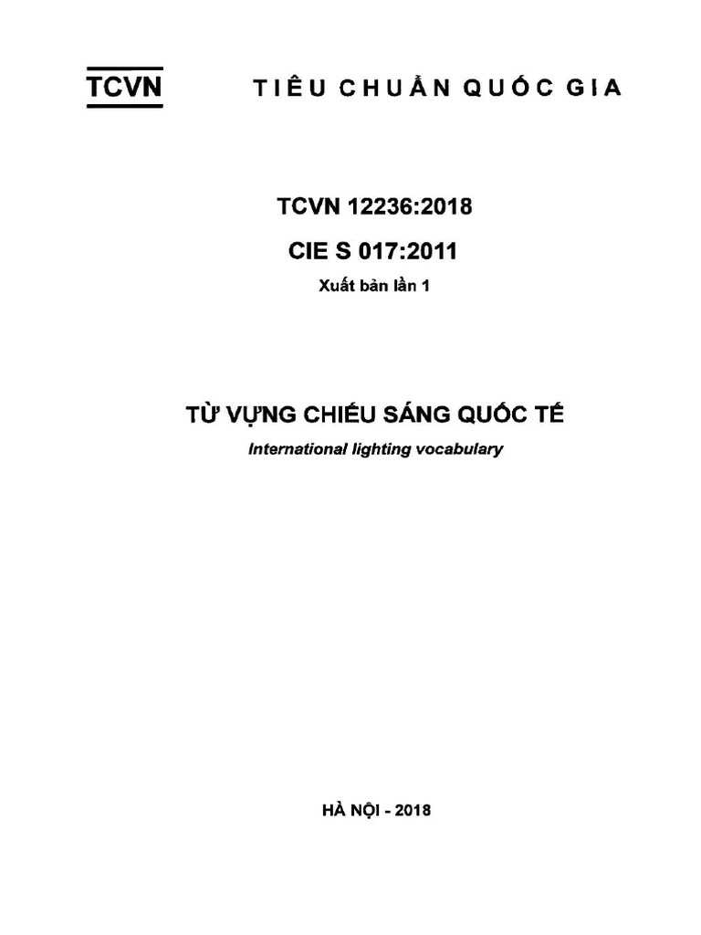 Van Ban GocTCVN - QCVN So TCVN 12236 - 2018 Ngay 30-11 - 0001 (Con Hieu Luc) | PDF