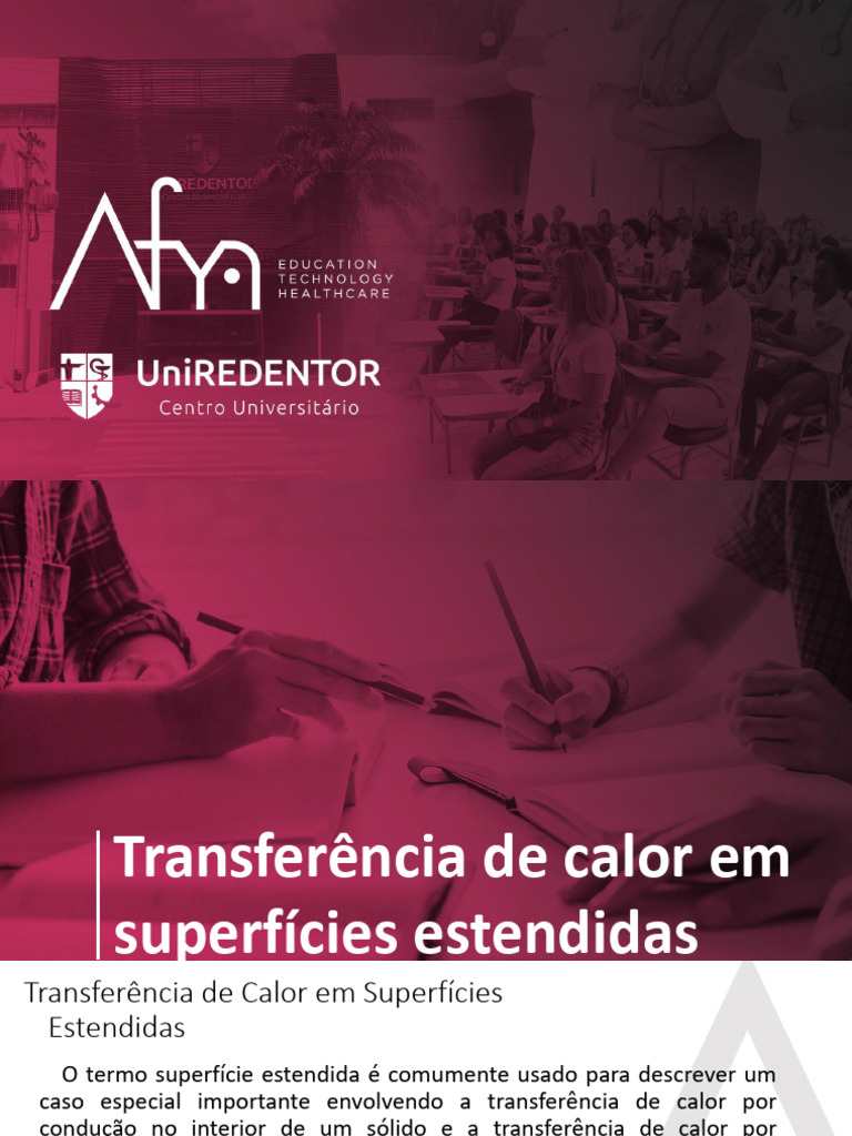 Transferência de Calor em Aletas | PDF | Transferência de calor | Calor