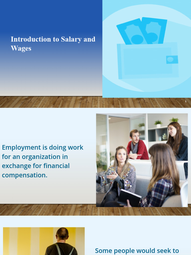 Bus Math-Module 5.1 Introduction To Salary & Wages | PDF | Salary ...