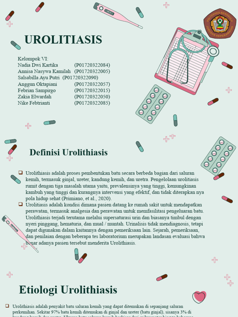 KMB Urolithiasis | PDF