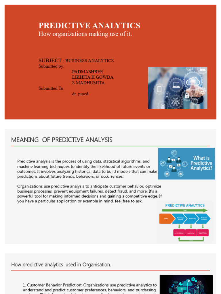 Predictive Analytics | PDF | Predictive Analytics | Analytics Predictive Analytics | PDF | Predictive Analytics | Analytics