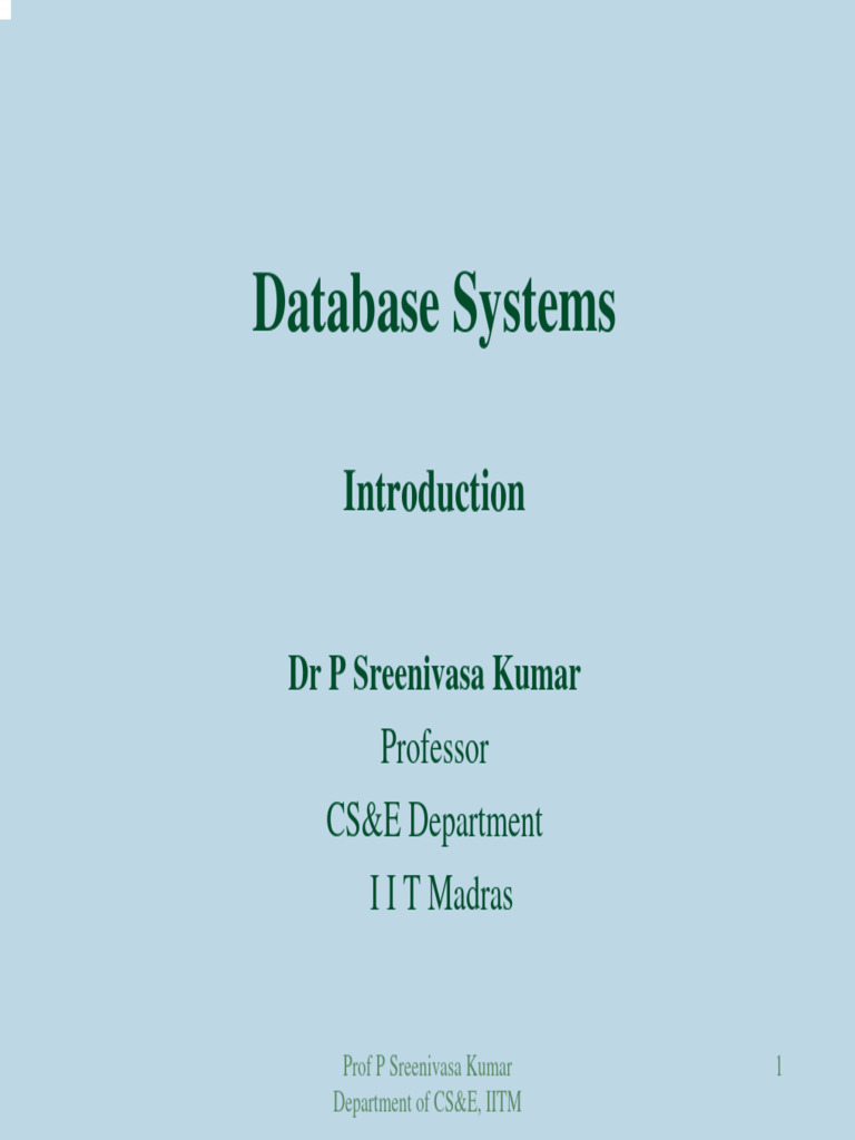 1 Introduction Pdf Databases Relational Database