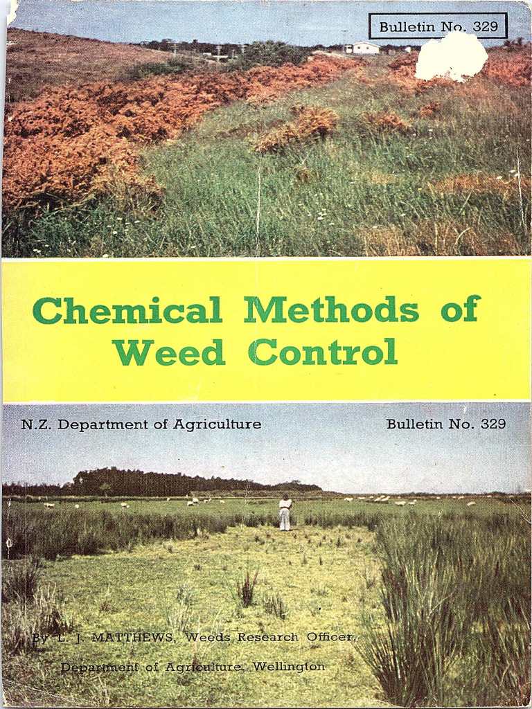 Chemical Methods of Weed Control in NZ1956 | PDF