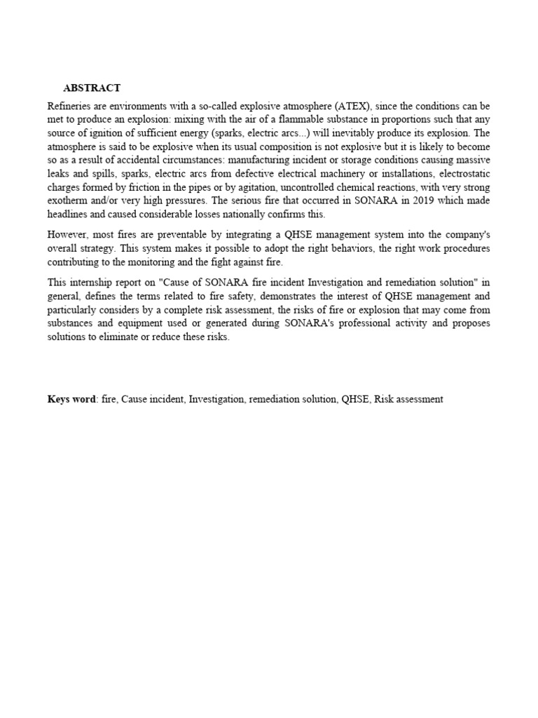 Internship Report III | PDF | Petroleum | Oil Refinery