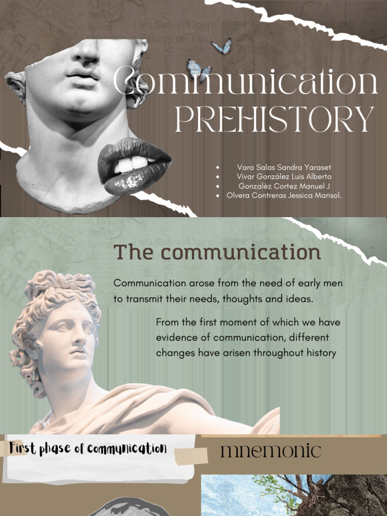 Communication Prehistory - I4 | PDF | Communication | Paleolithic