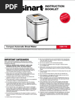 Morphy Richards Breadmaker Manual | PDF | Flour | Breads