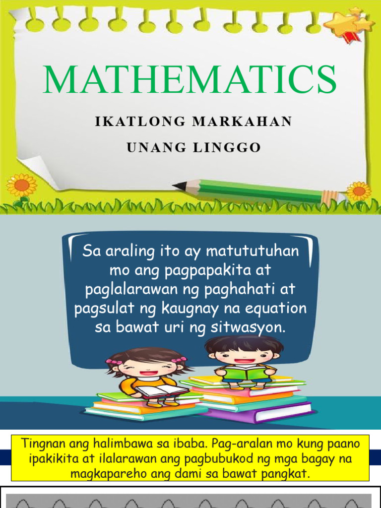 Math Q3-Week-1 | PDF